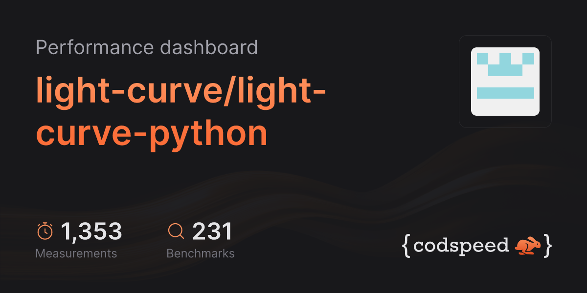 light-curve/light-curve-python - CodSpeed