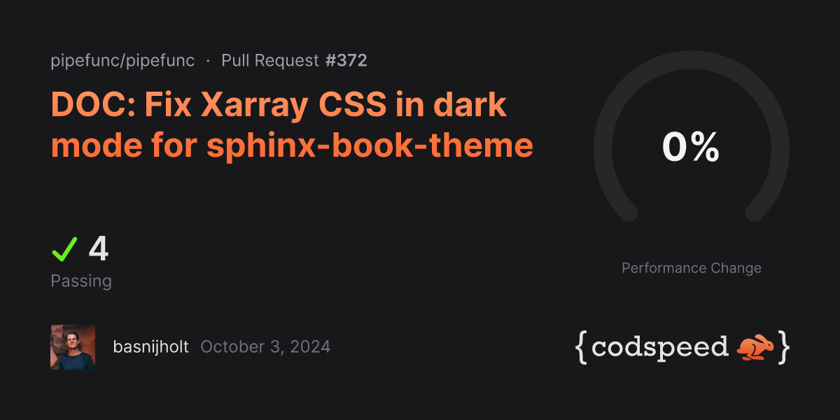 xr-css - Branch - pipefunc/pipefunc - CodSpeed